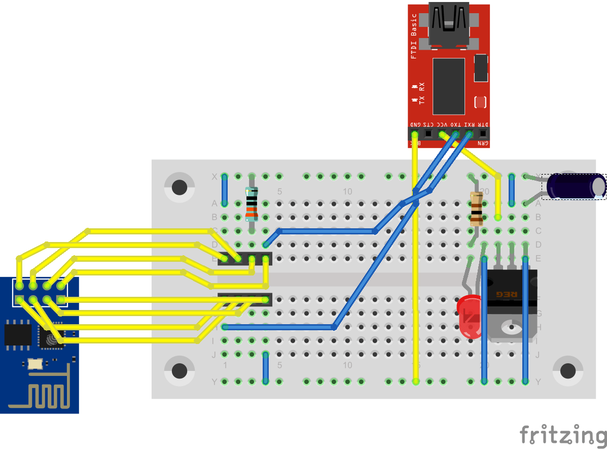 ☑ Esp8266 Pull Up Resistor